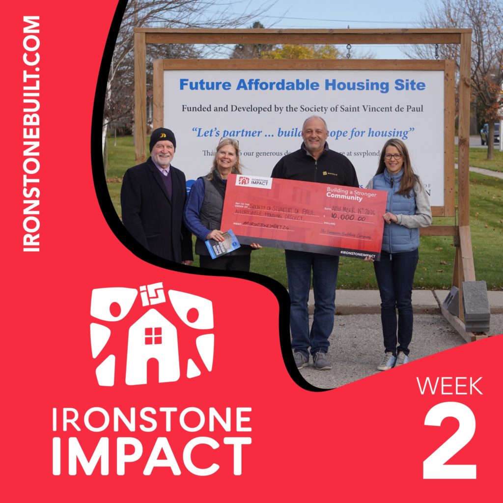 Second Ironstone Impact 2024 Winner: Society of Saint Vincent de Paul ...